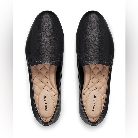 Birdies | Shoes | Birdies Flats The Starling Jet Laser Cut Leather ...